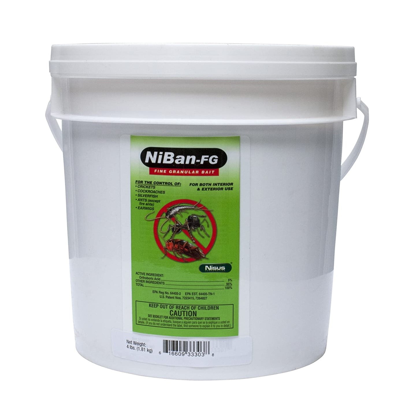 Nisus Corporation NiBan-FG Fine Granular Insect Bait - Indoor/Outdoor ...