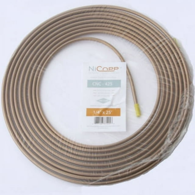 NiCopp NICOPP Nickel/Copper Alloy Brake Line Coil - 30% Stronger - 1/4 ...