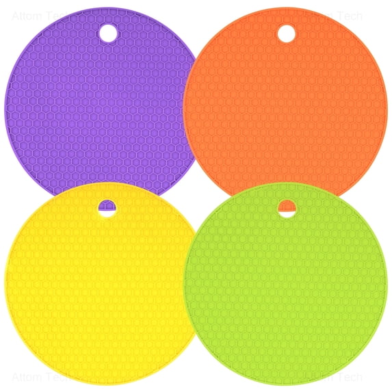 NiHome 4-Pack Silicone Jar Opener Pad for Weak Hands Seniors Kids ...