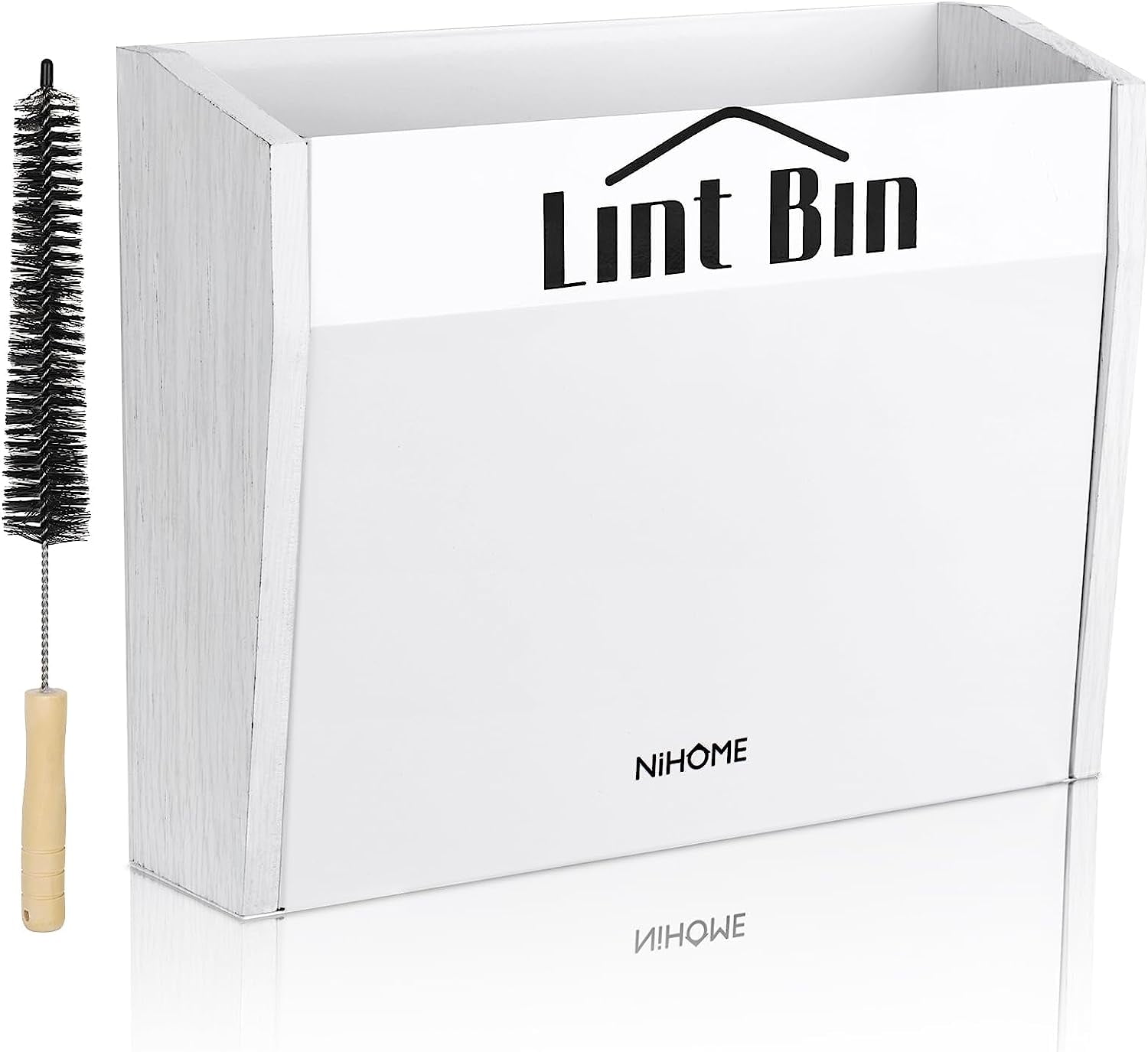 NiHome Magnetic Lint Bin, Wall Mounted Dryer Lint Box, Laundry Room ...