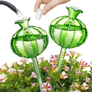 Vikakiooze Plants Watering Bottle, Plant Waterer Self Plant Watering ...