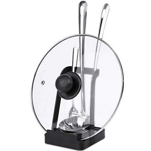 NiHome Versatile Pot Lid Ladle Holder, Spatula Pad, Cutting Board Rest ...