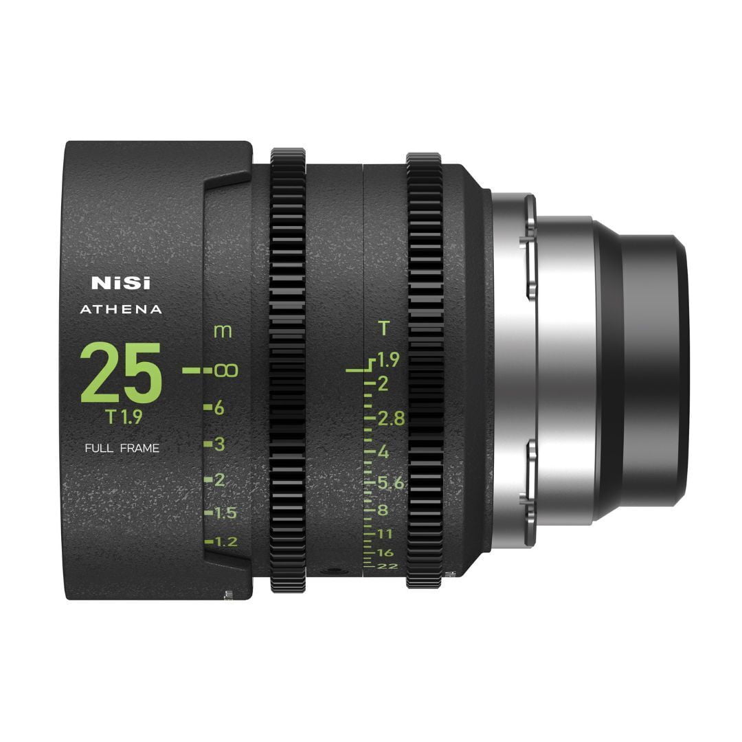 NiSi 25mm ATHENA PRIME Full Frame Cinema Lens T1.9 with Fluorescent ...