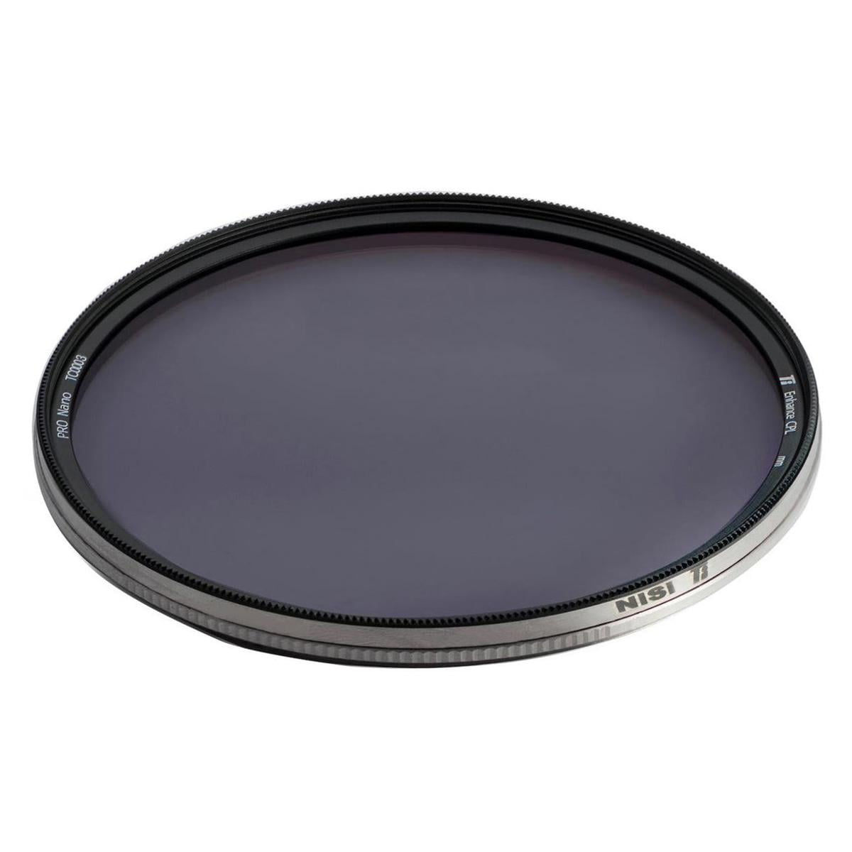NiSi 77mm Ti Enhanced CPL Circular Polarizer Filter, Titanium Frame ...