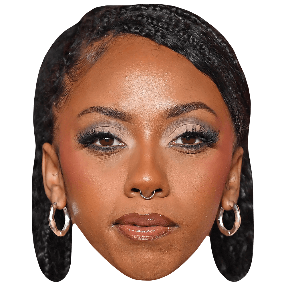Nia Archives (Make Up) Celebrity Mask, Flat Card Face, Fancy Dress Mask ...