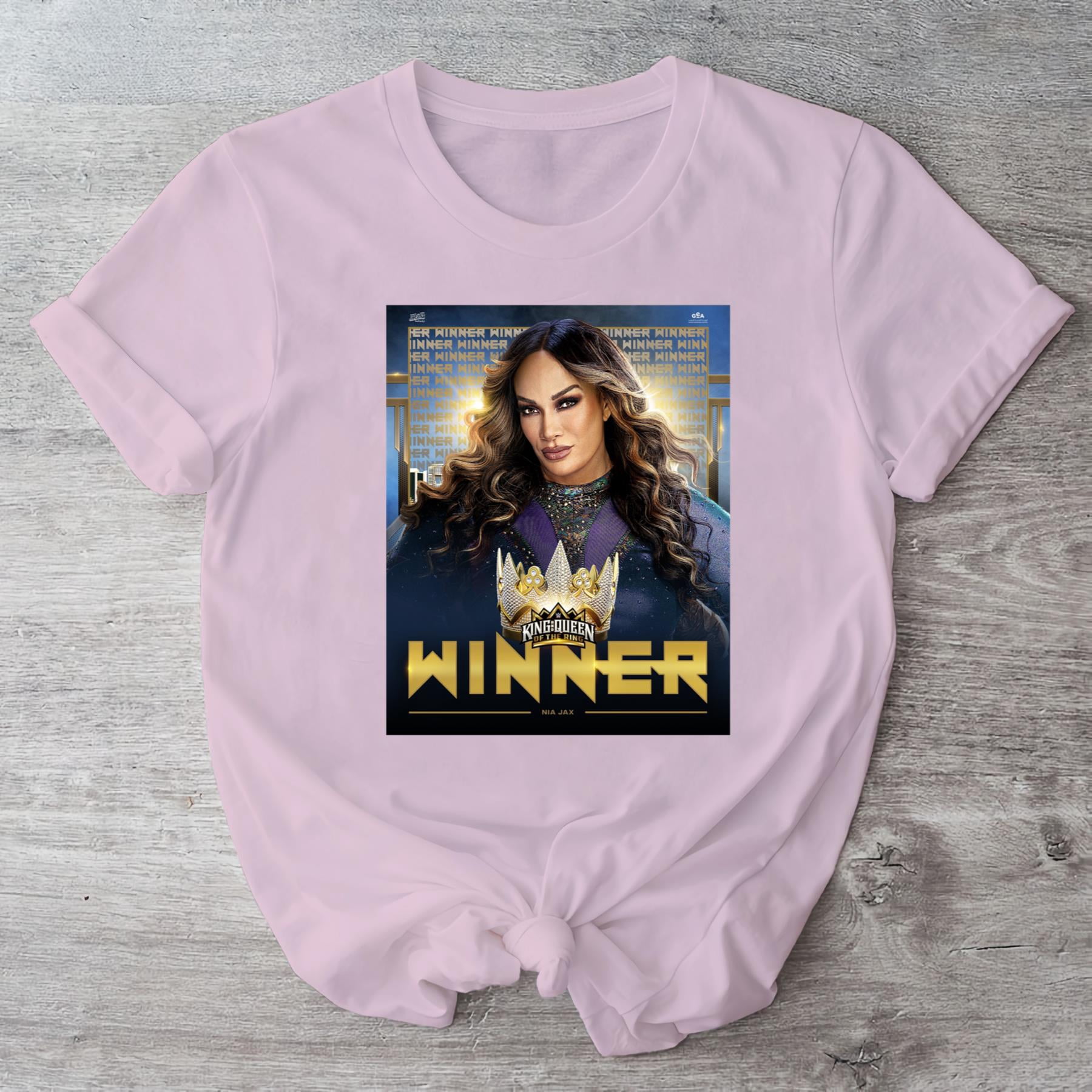 Nia Jax Is Your Queen Winner Wwe King And Queen Of The Ring T-Shirt ...