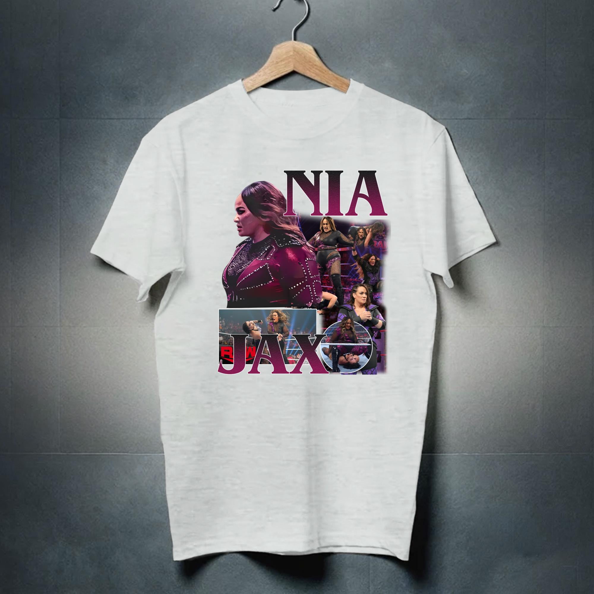 Nia Jax Vintage 90s Graphic Style T-Shirt, Nia Jax Shirt, Retro Nia Jax Bootleg T-Shirt, Vintage ...