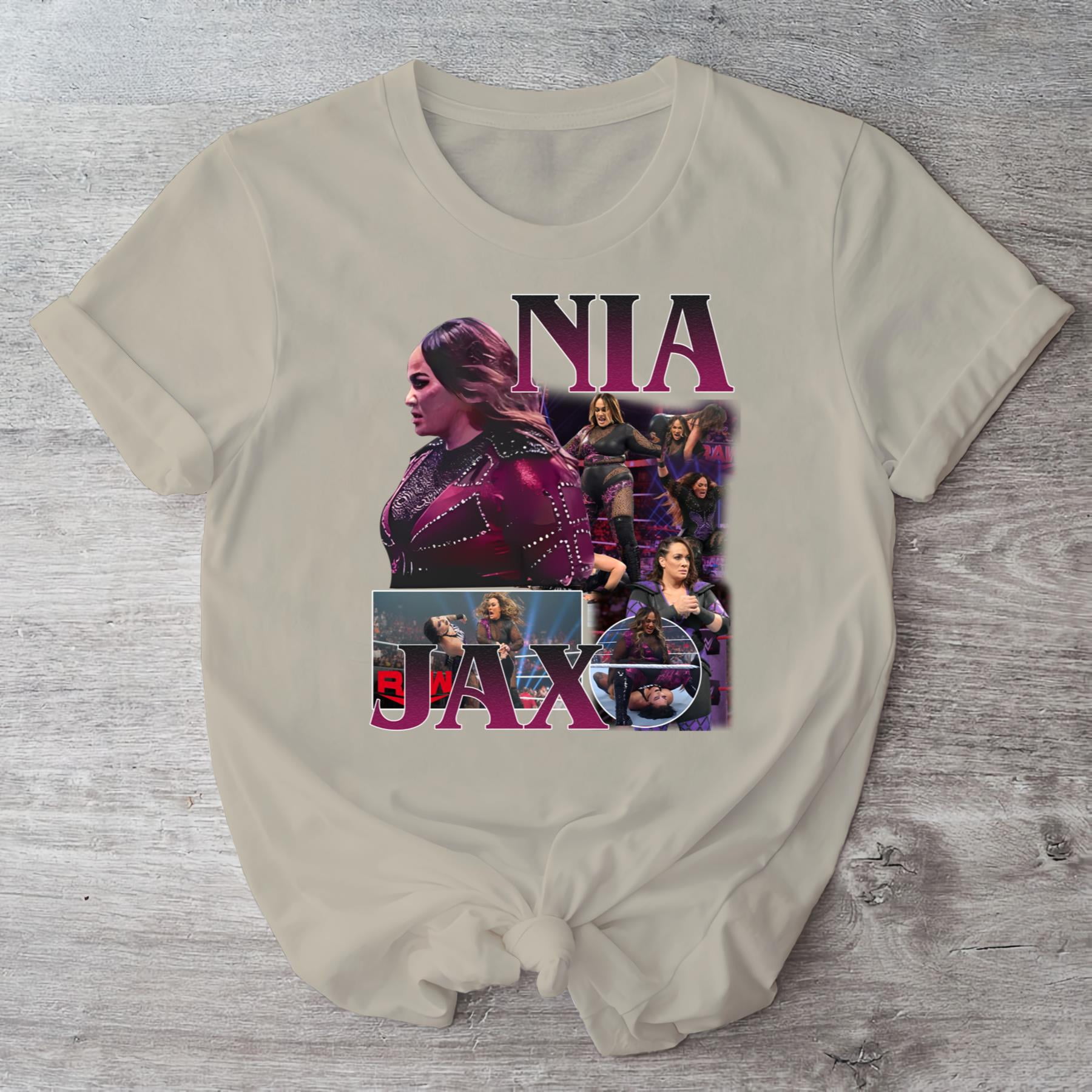 Nia Jax Vintage 90s Graphic Style T-Shirt, Nia Jax Shirt, Retro Nia Jax Bootleg T-Shirt, Vintage ...