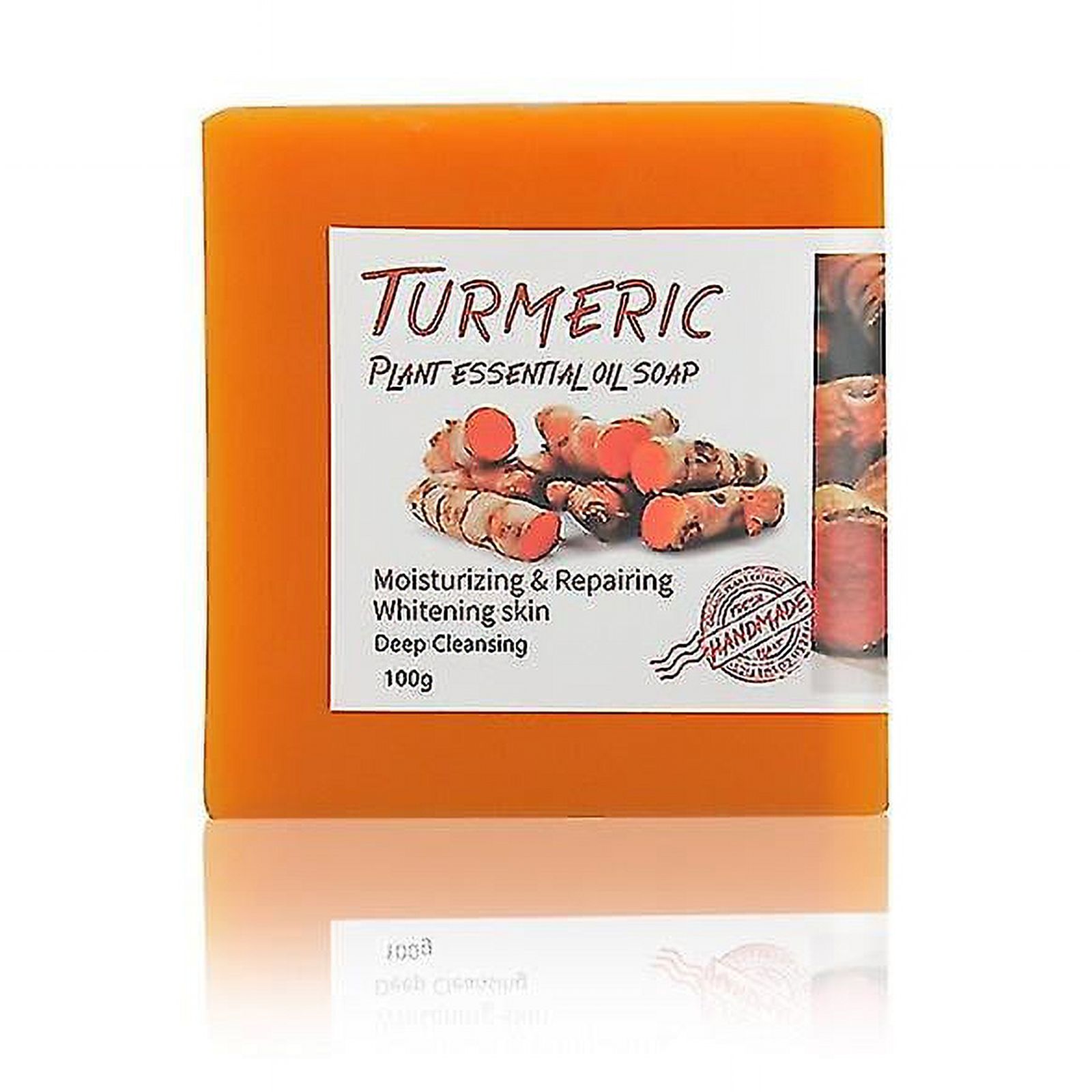 Niacinamide Face Cleansing Soap Turmeric Kojic Acid Whitening Bamboo Charcoal Blackhead Removing ...