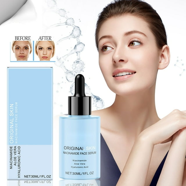 Niacinamide Facial Serum Moisturizing and Nourishing Serum Lightening Fine Lines Firming ...
