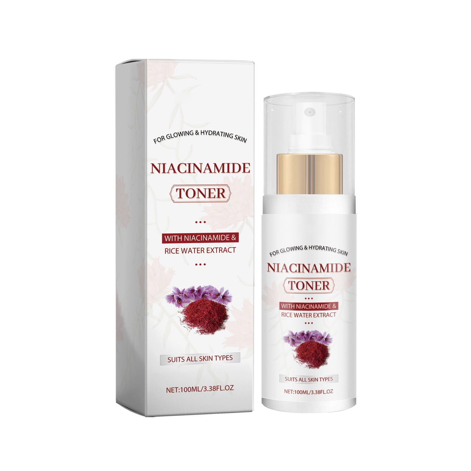 Niacinamide Moisturizing Toner，Hydrating Toner Deep Moisturizing Pore ...