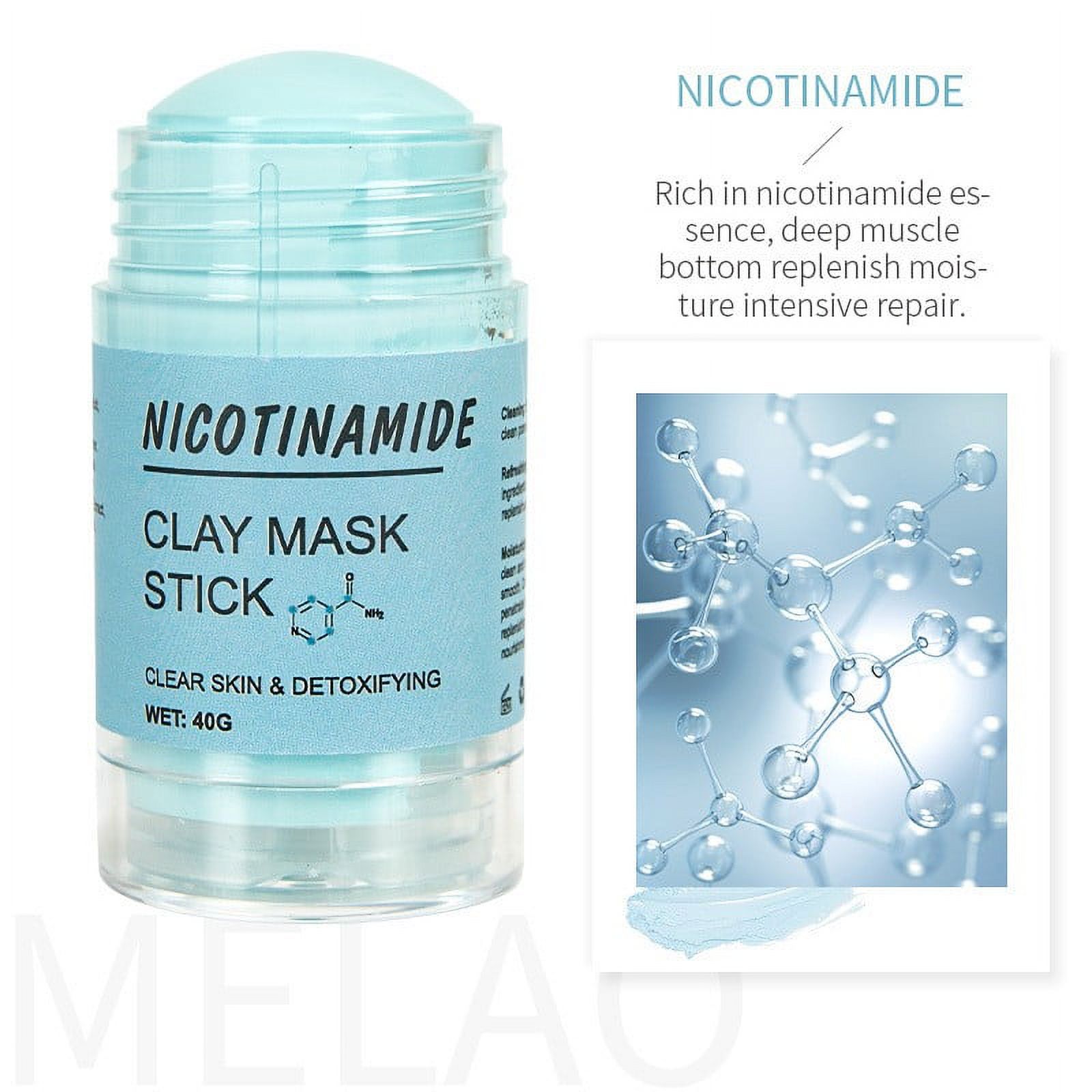 Niacinamide Serum Stick Mask, Organic, Purifying Mask For Blackhead ...