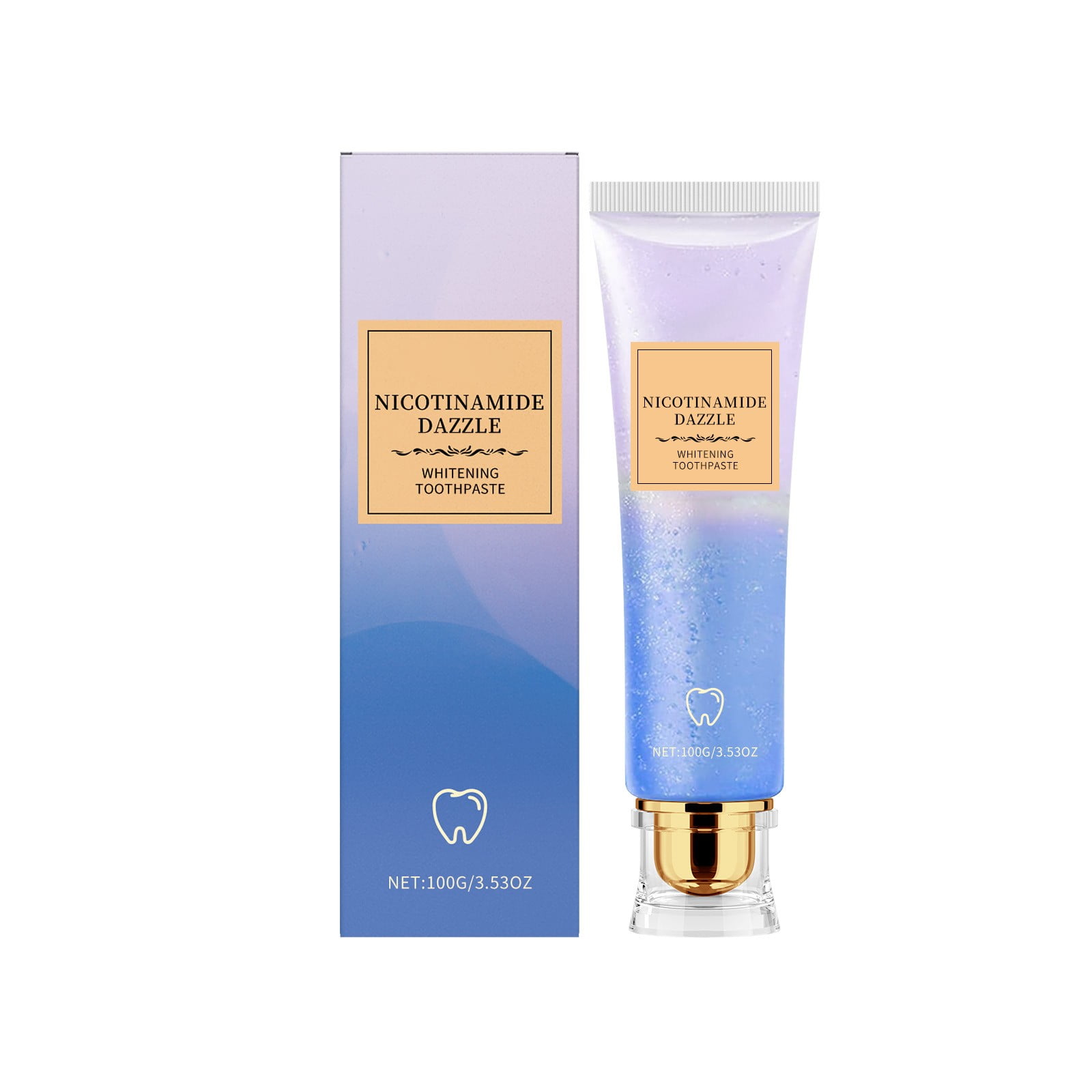 Niacinamide Whitening Toothpaste，Anti-Cavity Fluoride-Free/Safe and ...