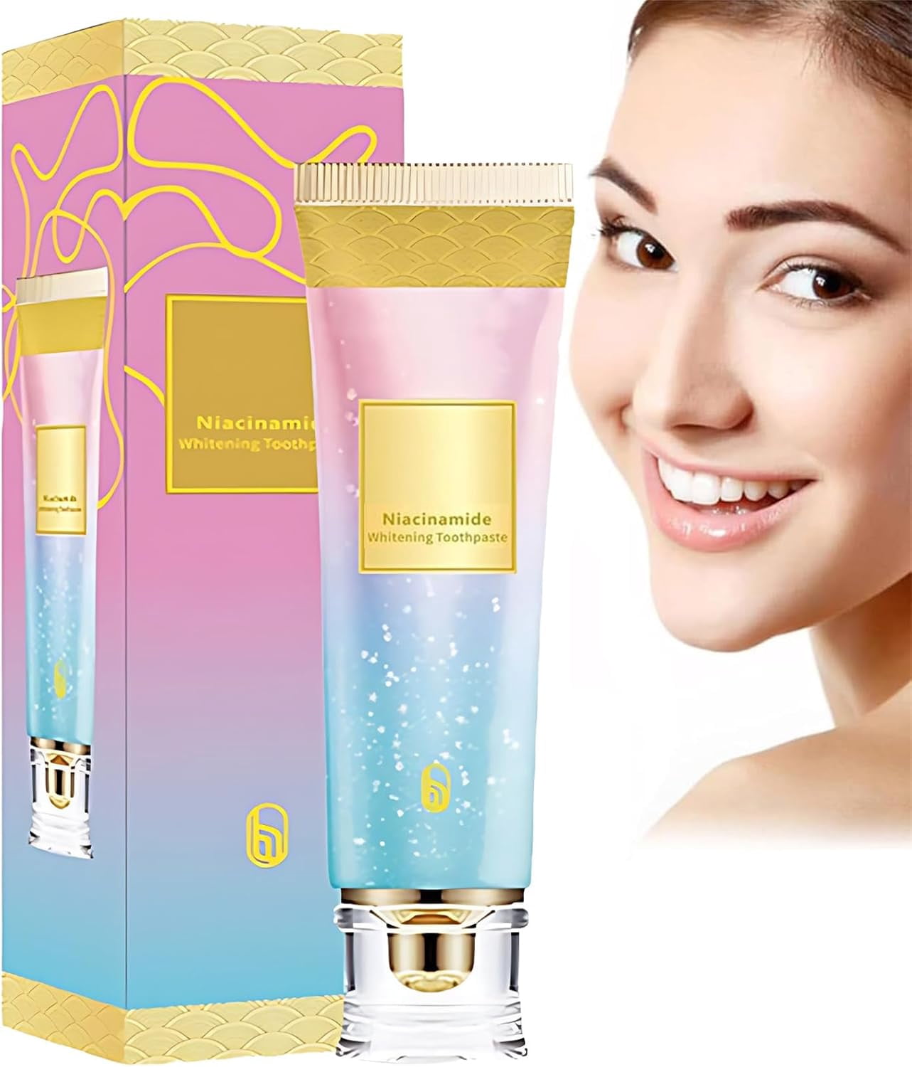 Niacinamide Whitening Toothpaste, Intensive Whitening,Enamel ...