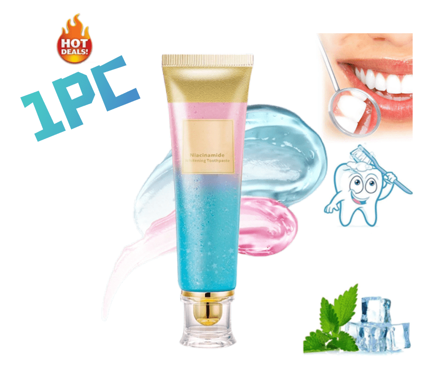 Niacinamide Whitening Toothpaste, Intensive Whitening Toothpaste with ...