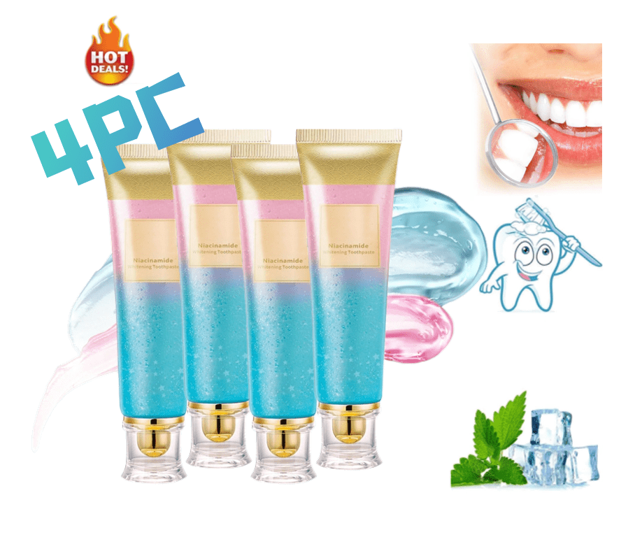 Niacinamide Whitening Toothpaste, Intensive Whitening Toothpaste with Natural Gentle Care, Deep ...