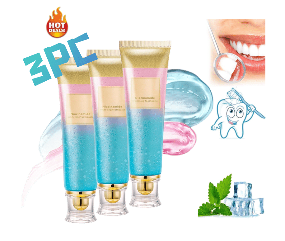 Niacinamide Whitening Toothpaste, Intensive Whitening Toothpaste with ...