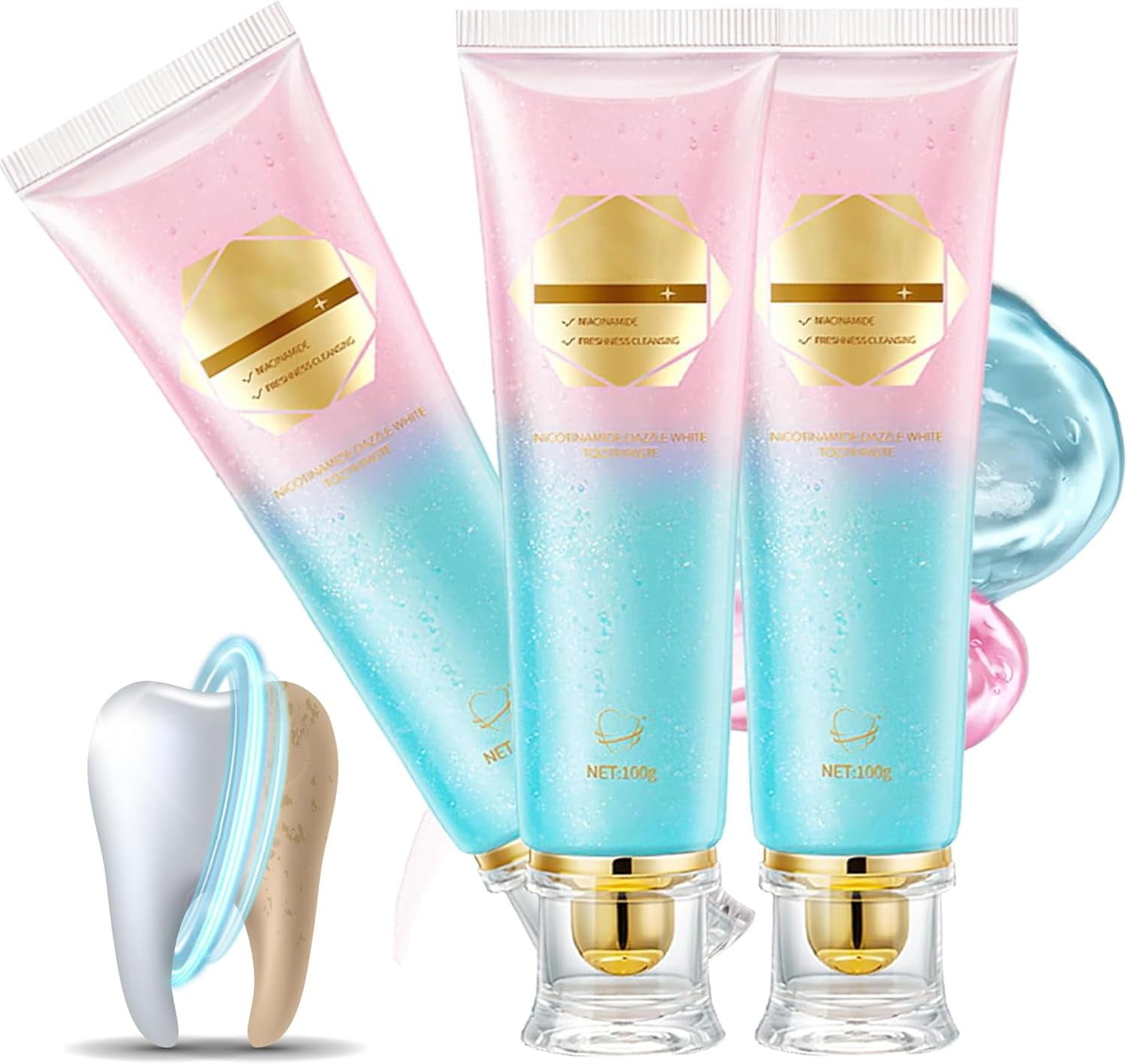 Niacinamide Whitening Toothpaste, Niacinamide Intensive Whitening ...