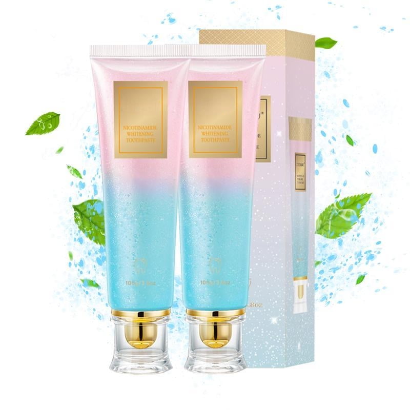 Niacinamide Whitening Toothpaste, Triple Whitening Niacinamide Tooth-Paste, for Healthier ...