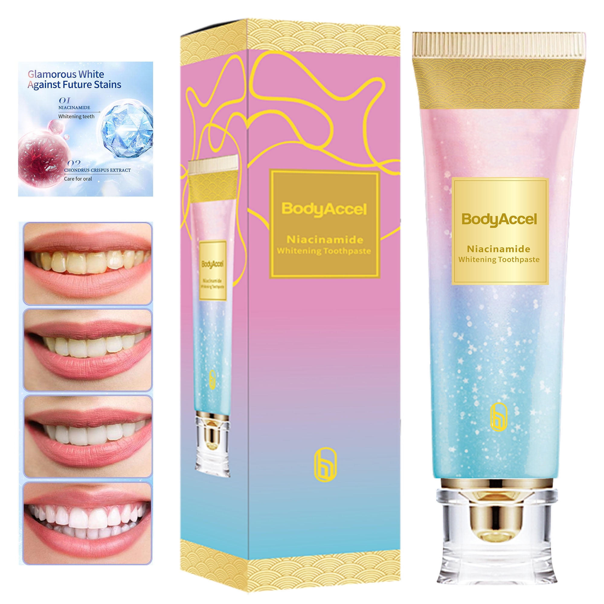 Niacinamide Whitening Toothpaste, whitening Toothpaste，Nicotinamide Toothpaste, Complete Care ...