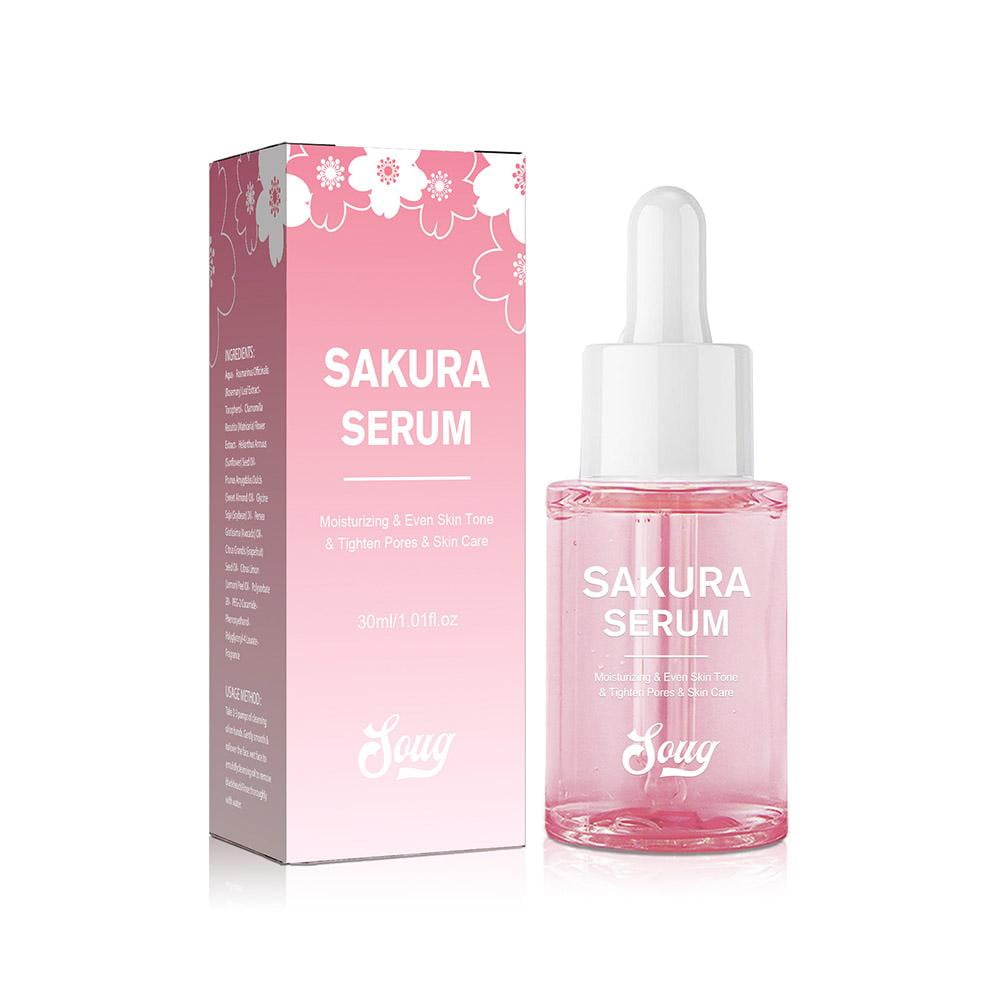 NiacinamideSakura Essence Moisturizing Bright Skin Textur Skin д; Tone ...