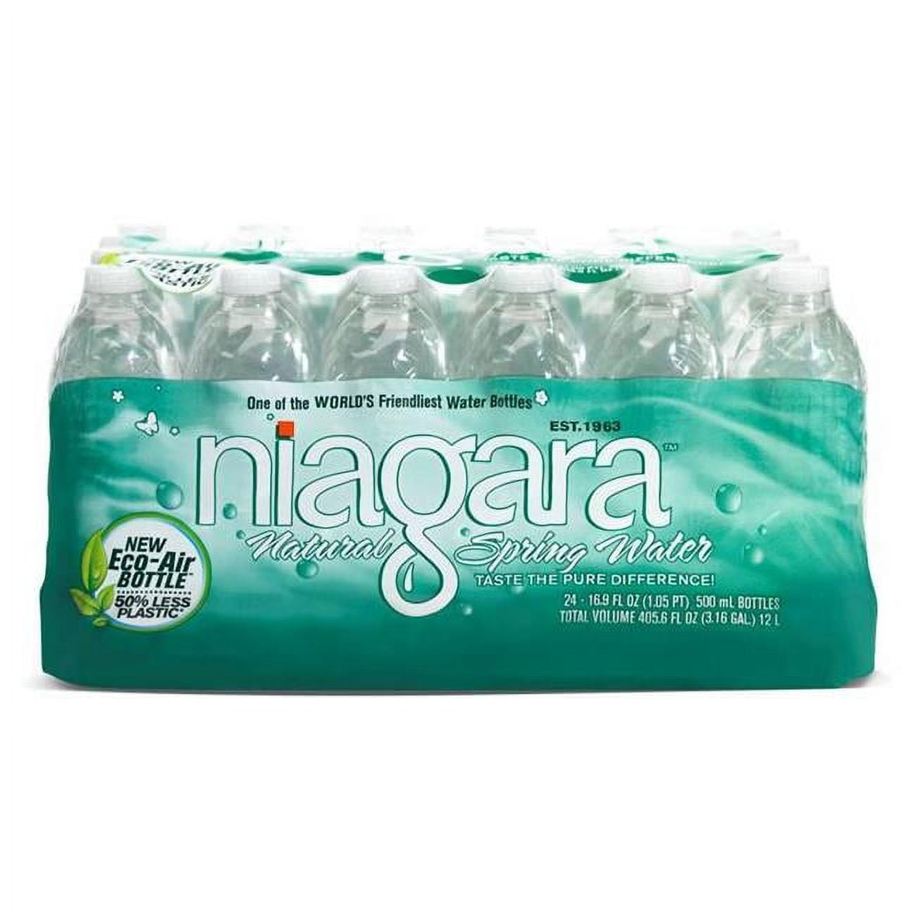Niagara 24-Pack 16.9-fl oz Spring Water Bottled Water - Walmart.com