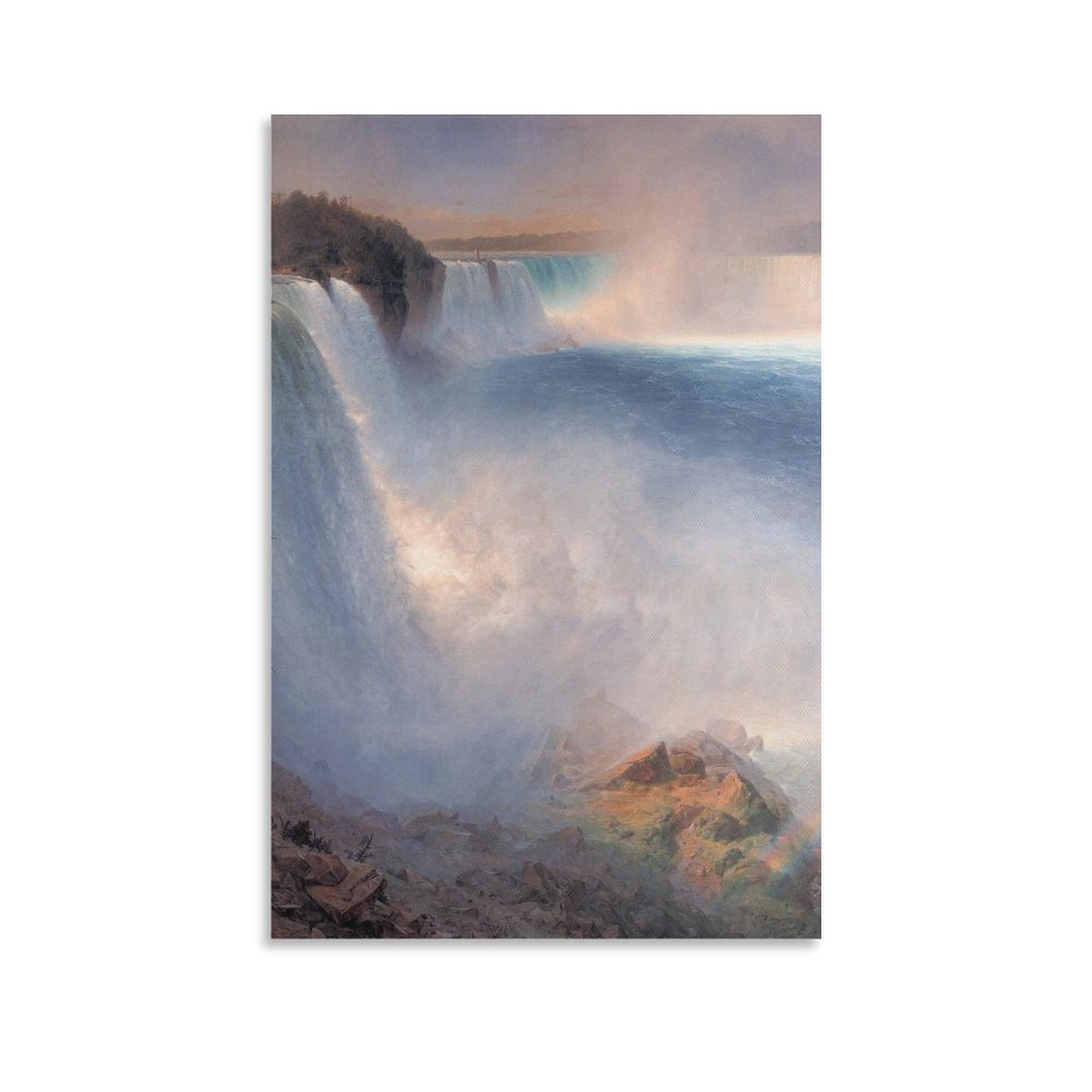 Niagara Falls Frederic Edwin Church Painter Poster Home Decor Poster ...