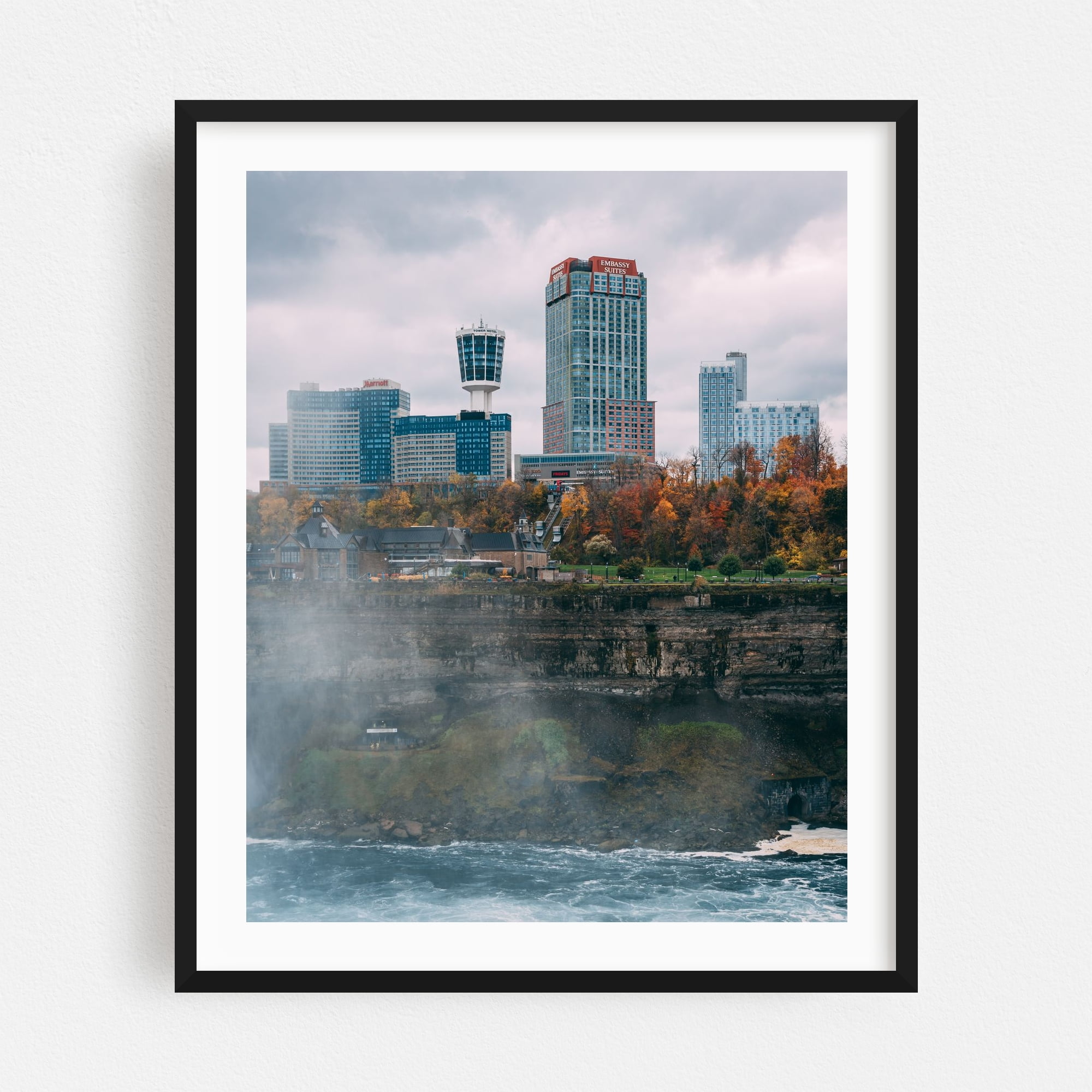 Niagara Falls from NY 04 - Niagara Falls New York Photography Cityscape ...