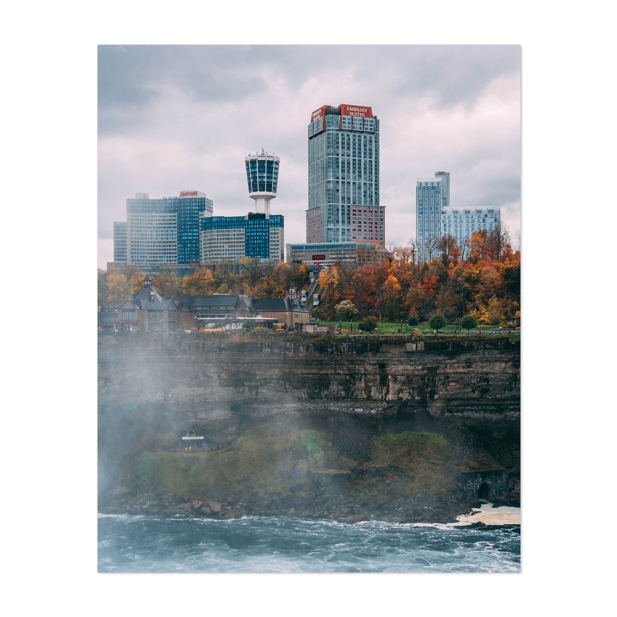 Niagara Falls from NY 04 - Niagara Falls New York Photography Cityscape ...
