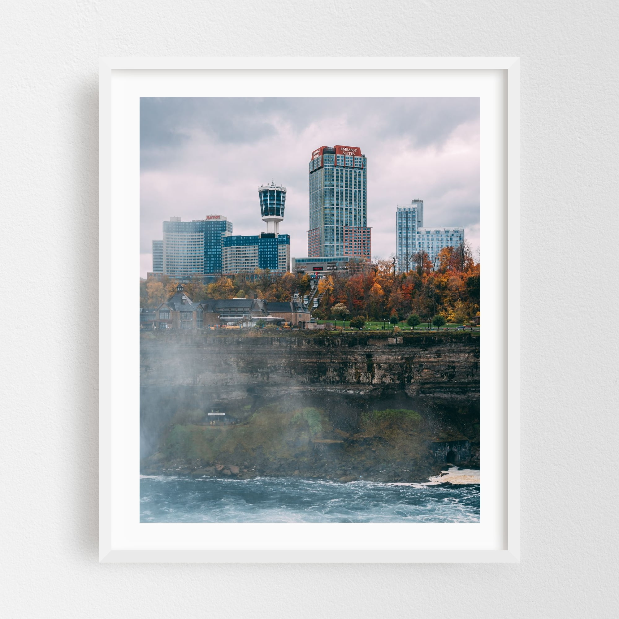 Niagara Falls from NY 04 - Niagara Falls New York Photography Cityscape ...