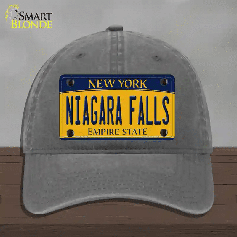 Niagara Falls New York Novelty License Plate Hat Unconstructed Cotton ...