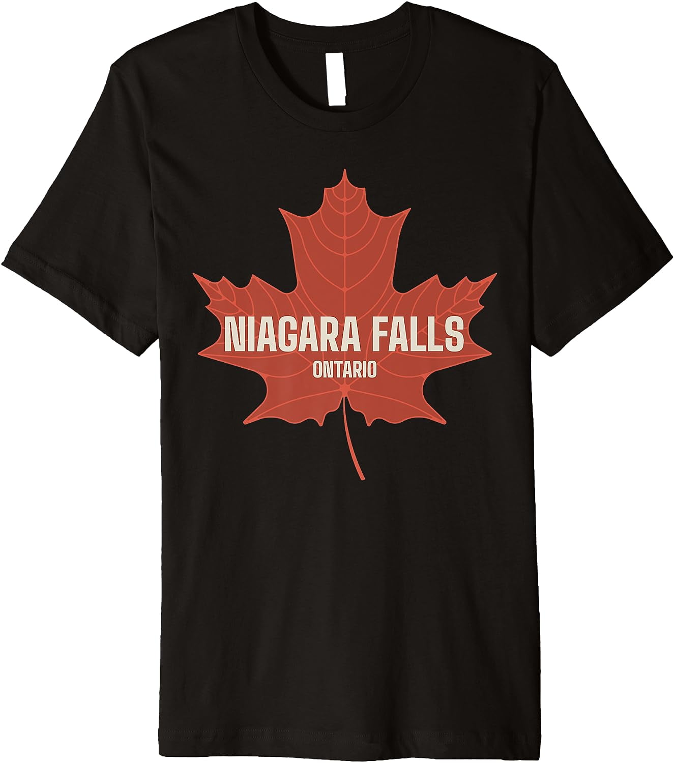Niagara Falls Ontario Canada Canadian Heritage Maple Leaf ON Premium T-Shirt - Walmart.com