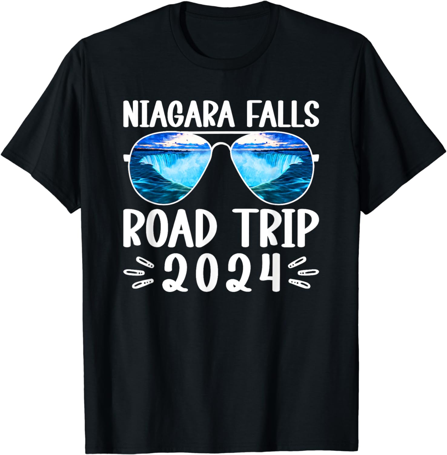 Niagara Falls Road Trip 2024 Sunglasses Family Vacation T-Shirt ...