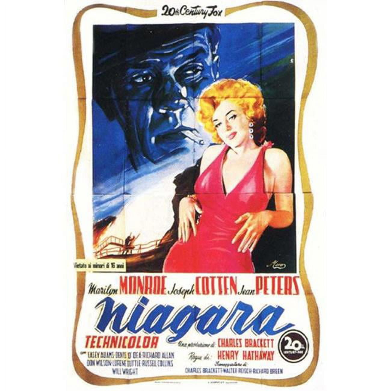 Niagara Movie Poster - 11 x 17 in. - Walmart.com