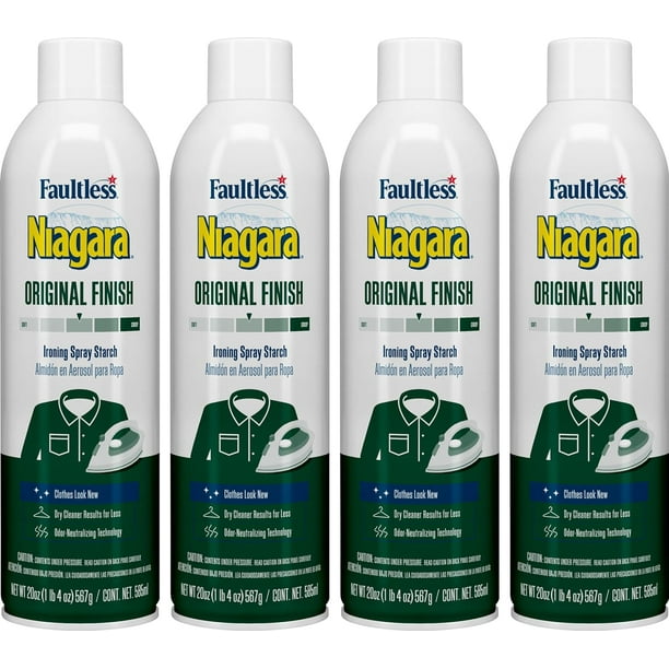 Niagara Original Spray Starch (4-pack, 20 oz) - Niagara Starch Spray ...