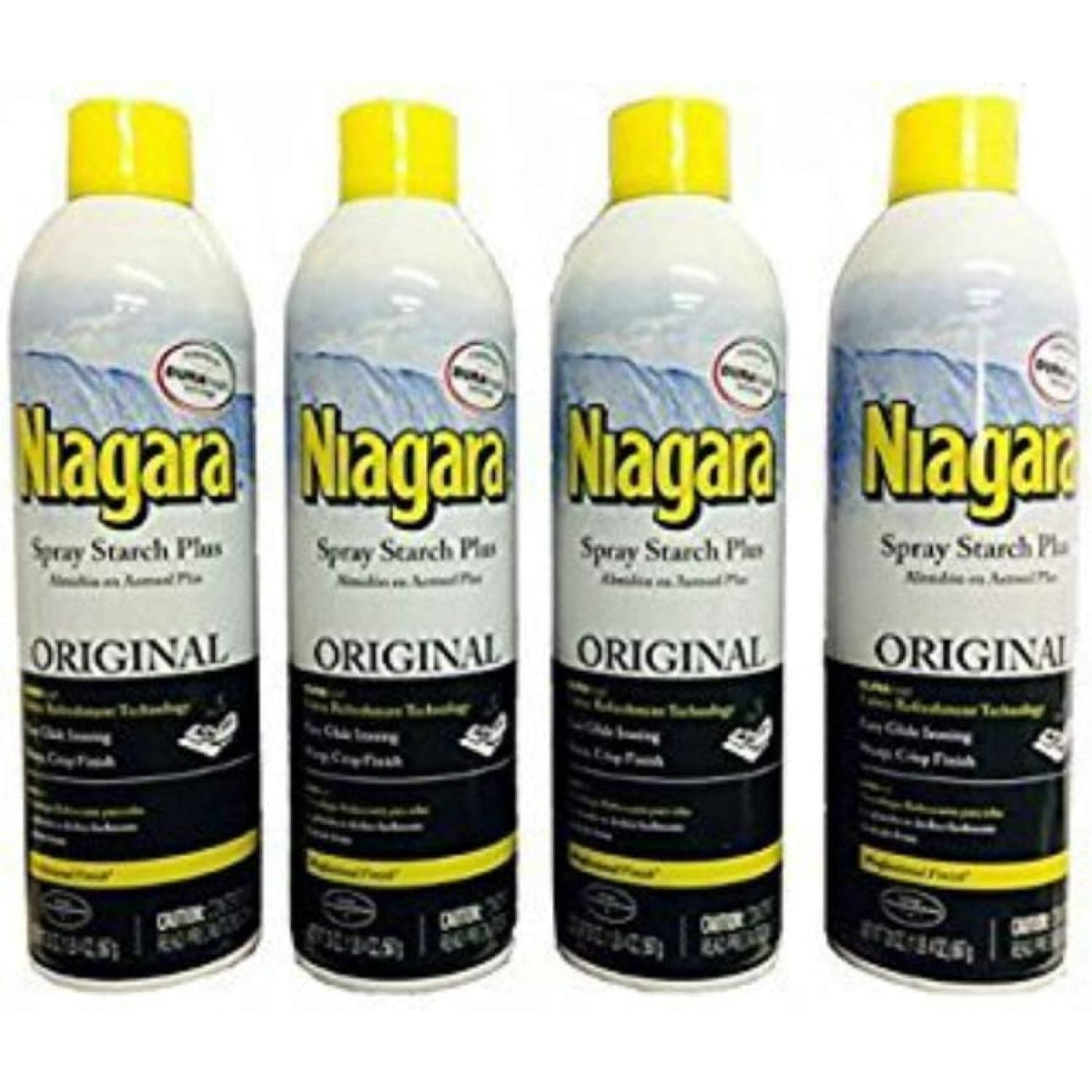 Niagara Spray Starch Plus 20oz - Original with DURAfresh Technology (4 ...