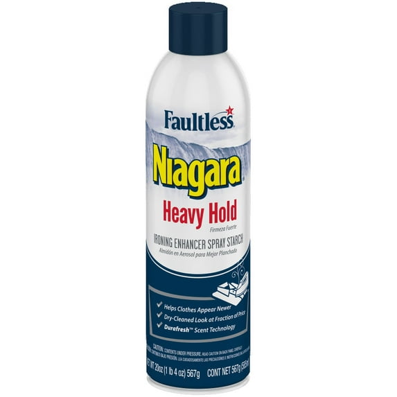 Niagara Spray Starch Plus, 20oz, Heavy Duty for Wrinkle & Stain ...