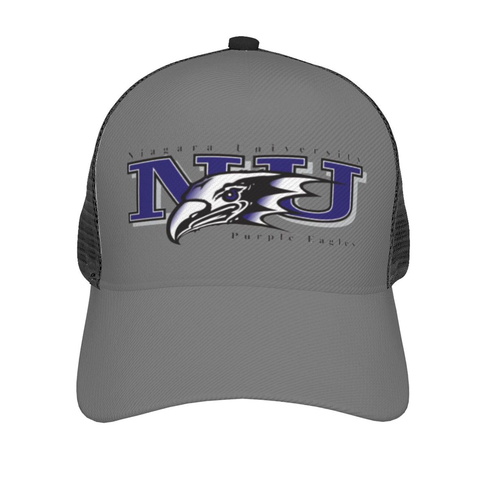Niagara University Logo Curved Brim Mesh Baseball Cap Casual Sun Hat ...