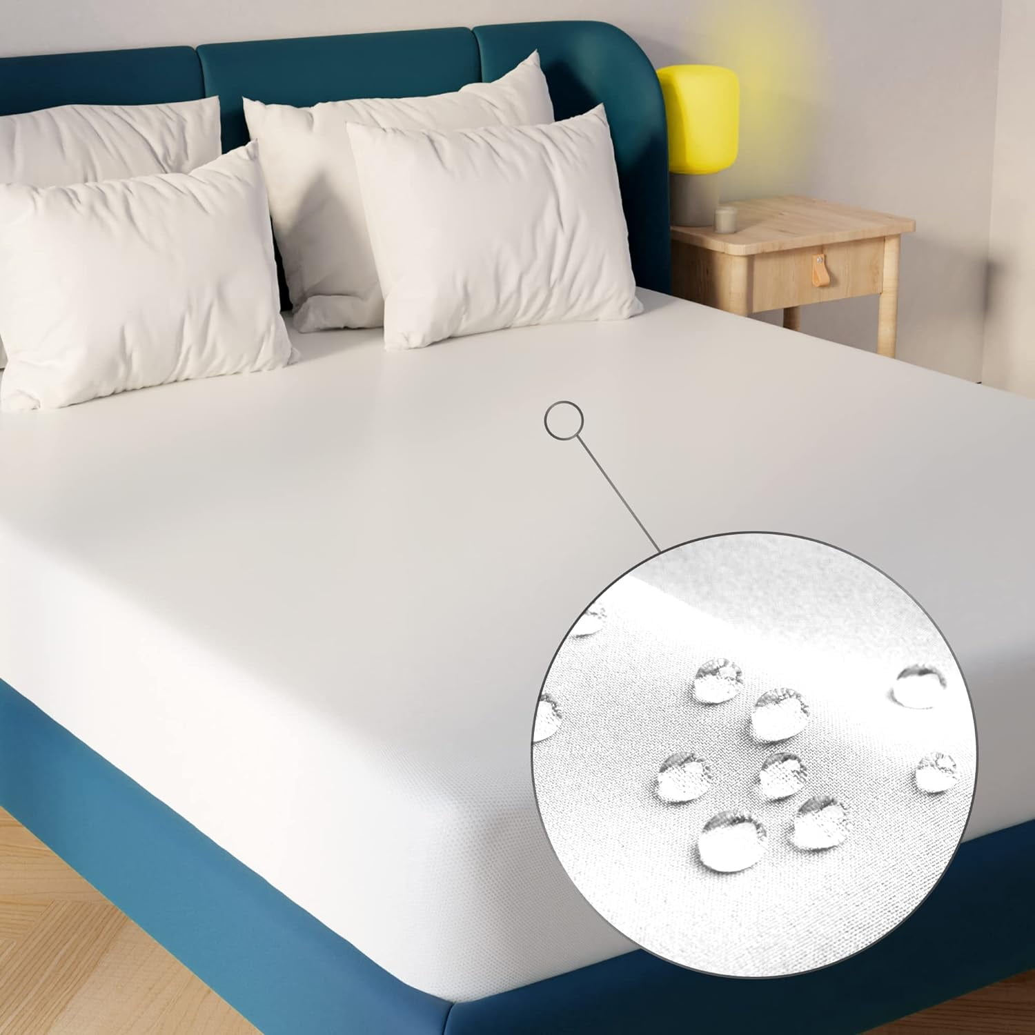 Niagara Waterproof Mattress Protector Cover Pad Twin Deep Pocket 39x75 ...