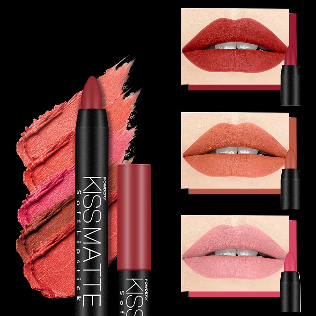 Clearance!niahfd Lip Balm Lipstick Ladies Beauty Makeup Waterproof Sexy