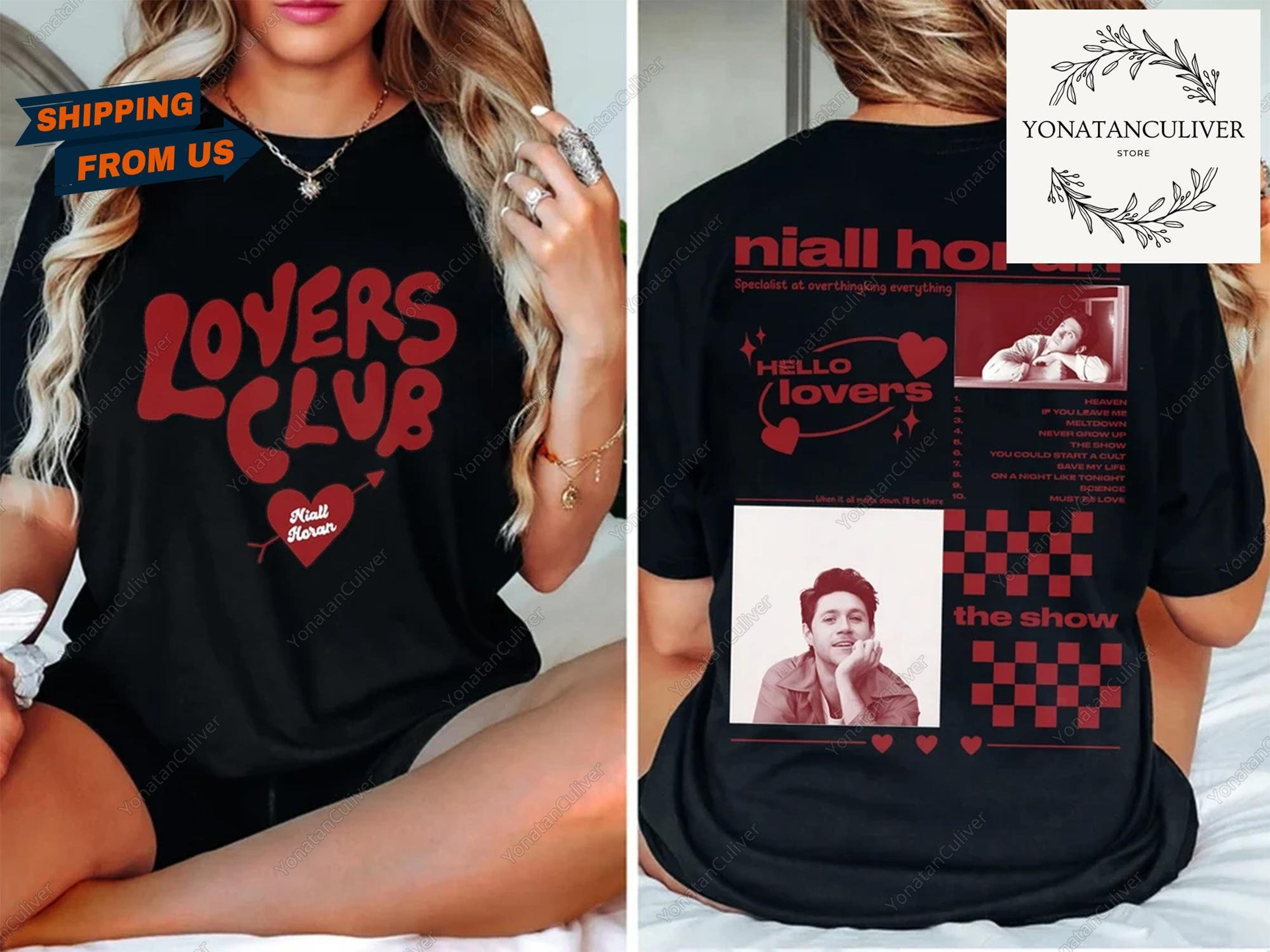 Niall Horan 2024 Shirt, Niall Horan The Show Live On Concert 2024 Shirt ...