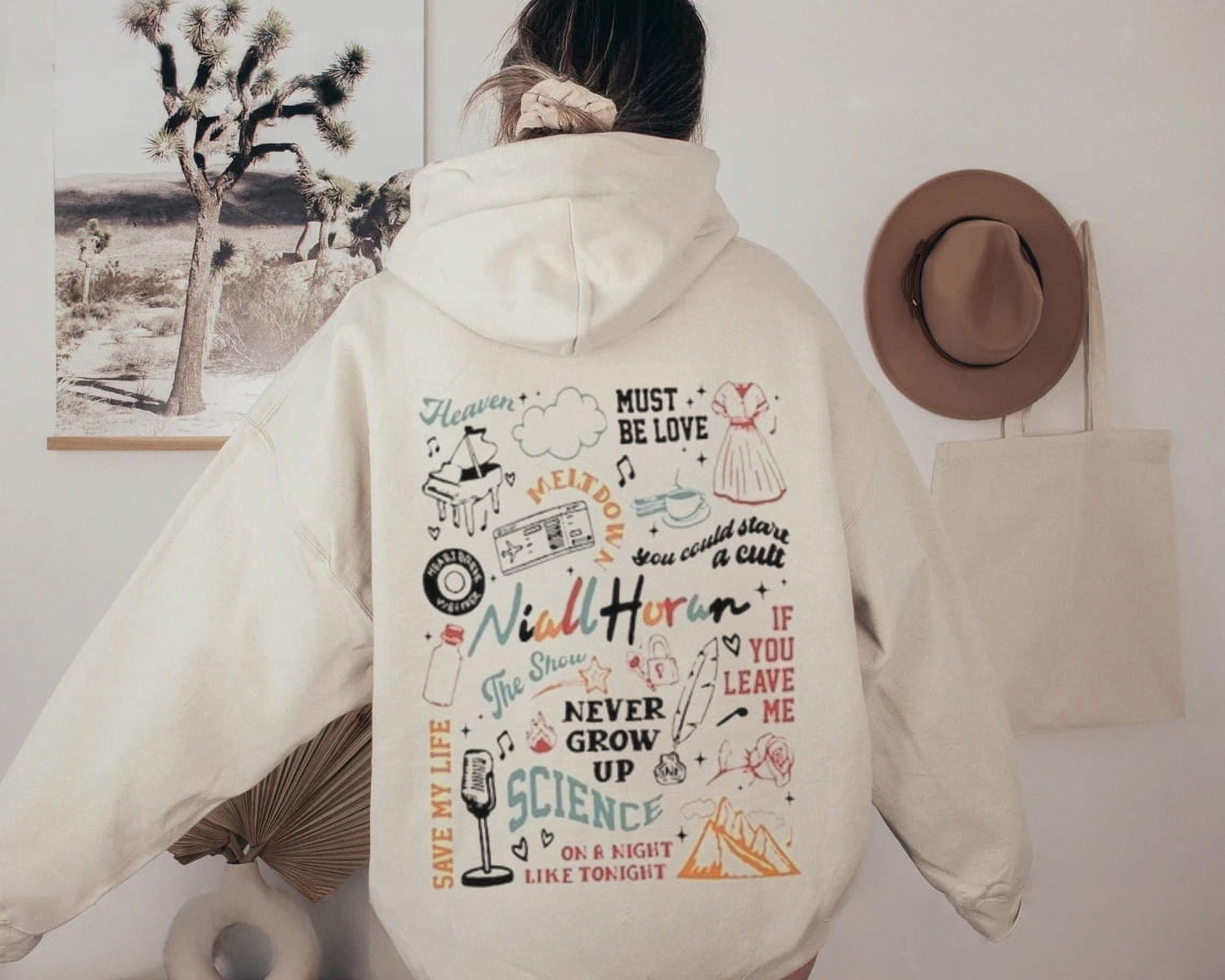 Niall Horan Album Tracklist hoodie Niall Horan Live On Tour 2024 hoodie ...