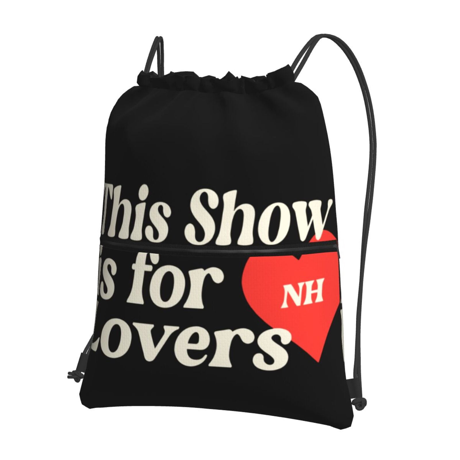 Niall Horan Drawstring Zipper Backpack Outdoor Leisure Zipper Drawstring Backpack, Waterproof ...