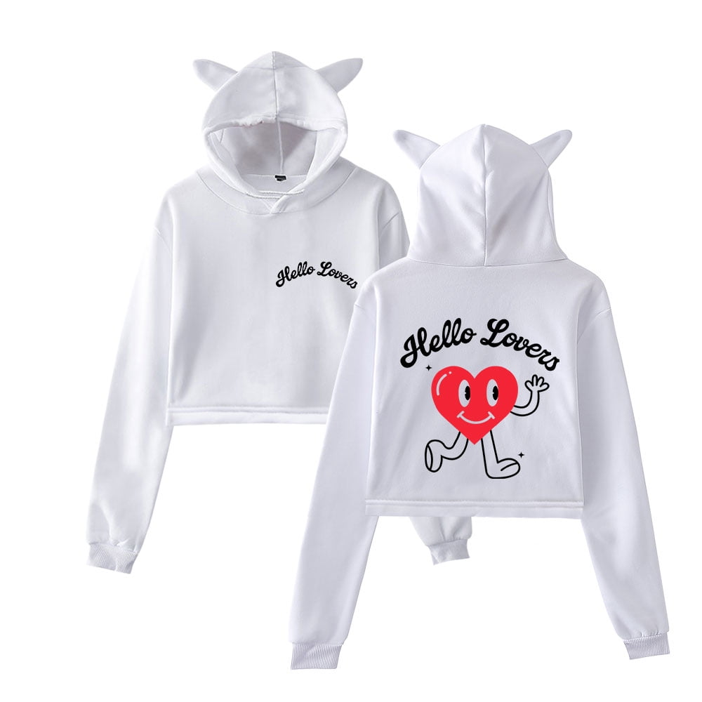 Niall Horan Hello Lovers Heart Merch Hoodies Sweatshirts for Girls Cat ...