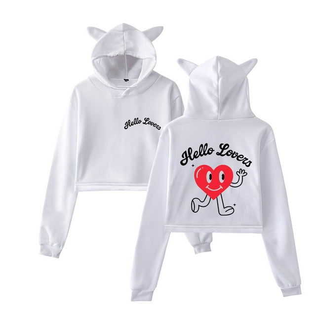 Niall Horan Hello Lovers Heart Merch Hoodies Sweatshirts for Girls Cat ...