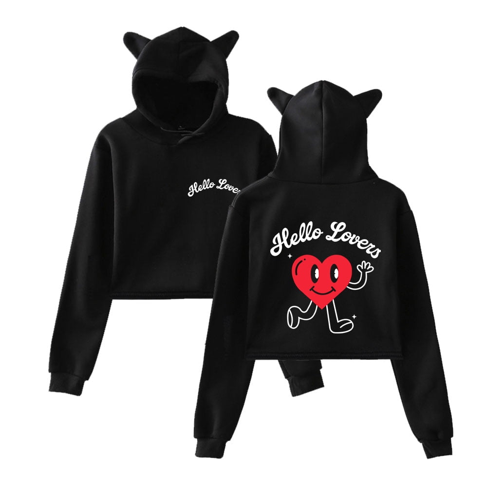 Niall Horan Hello Lovers Heart Merch Hoodies Sweatshirts for Girls Cat ...