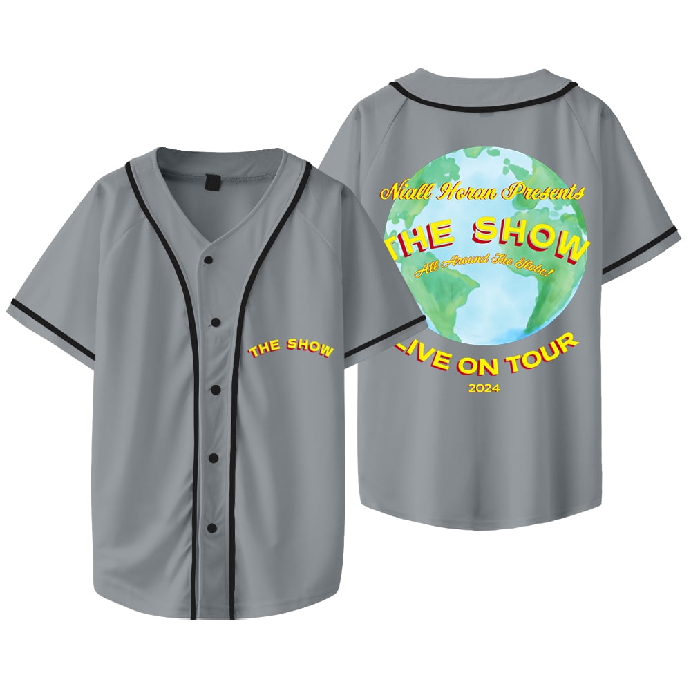 Niall Horan World Tour Merch Baseball Jacket The Show Jersey Summer ...