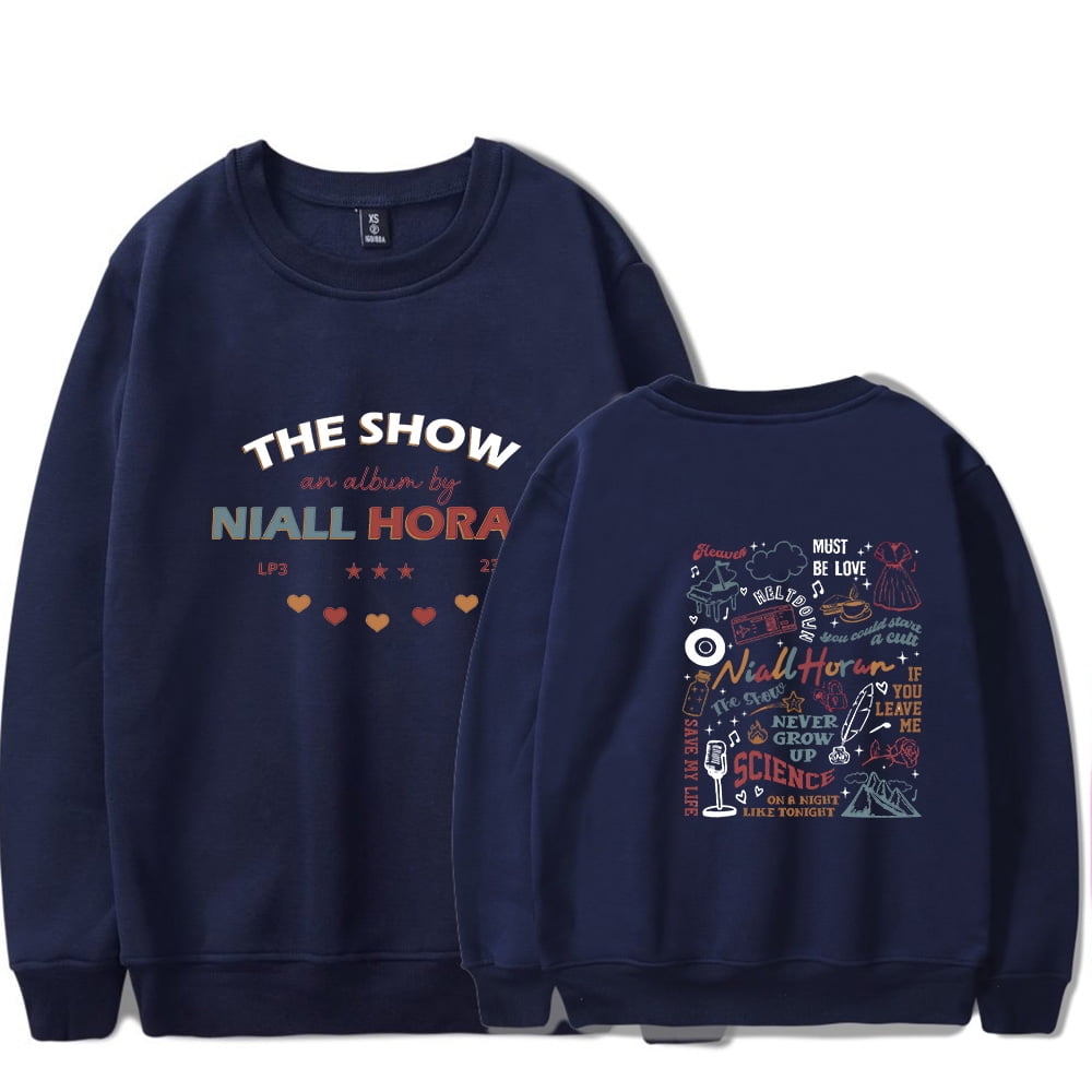 LYWQZHG Niall Horan Merch Round Neck Track List Sweatshirt, The Show ...