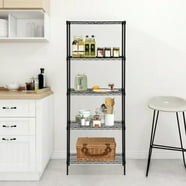 ZENY Heavy Duty Utility 5-Shelf Metal Adjustable Storage Wire Rack, 30L ...