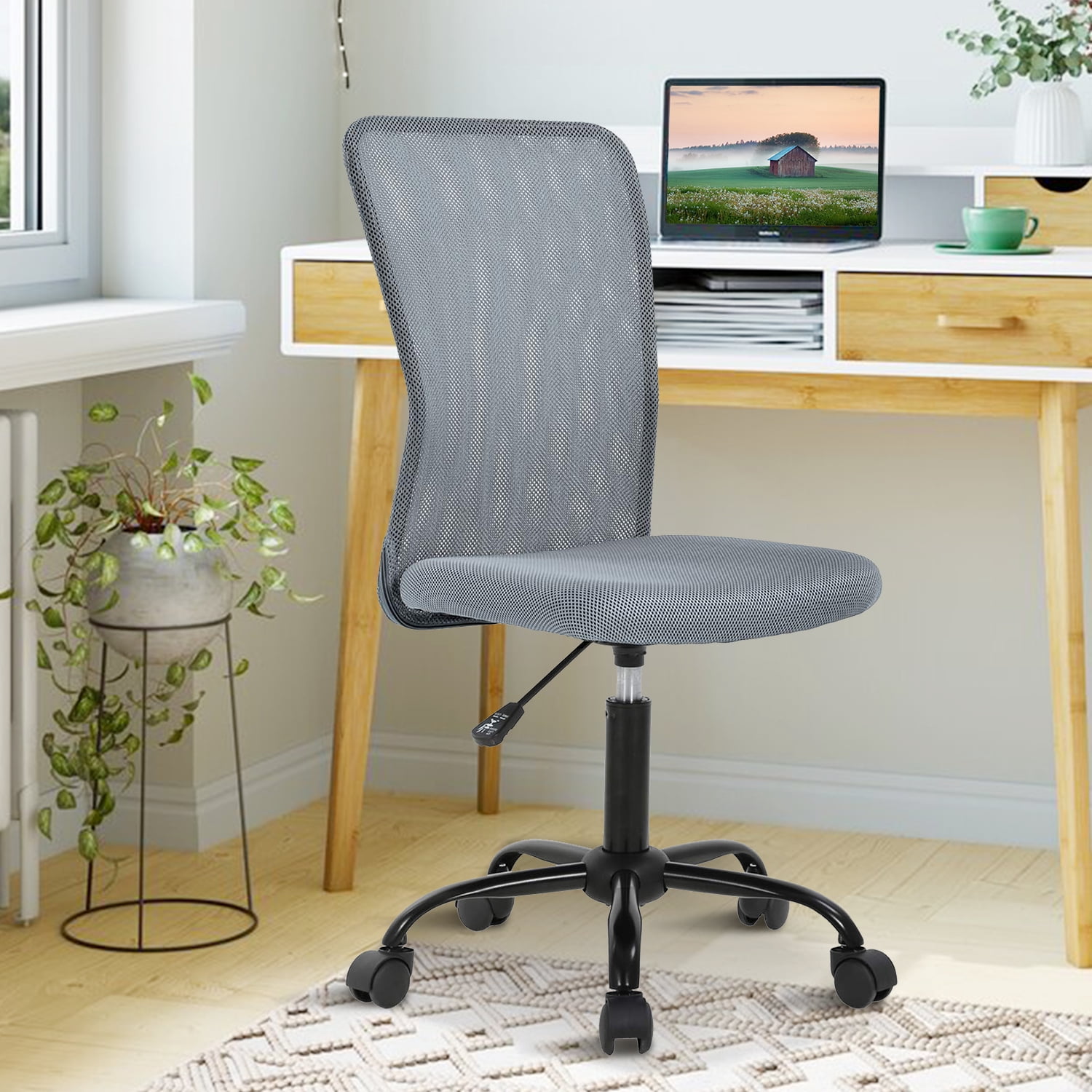 NiamVelo Ergonomic Home Office Chair, Adjustable Desk Chair with Full ...